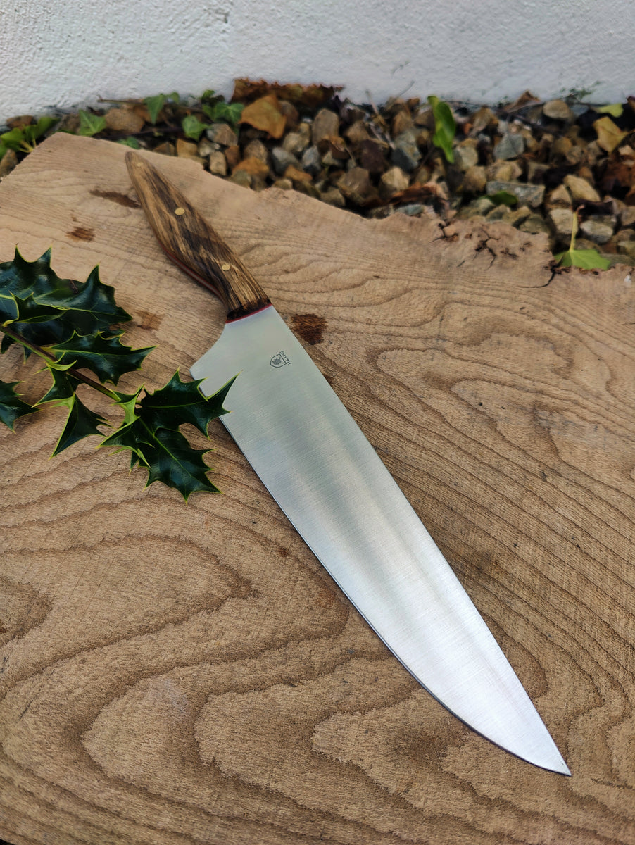 Chef knife with irish holly wood – Smyth Knives